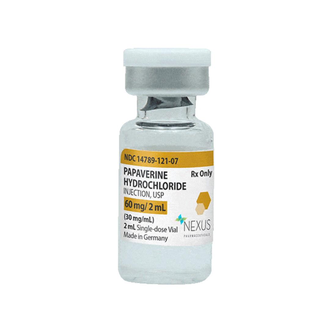 Papaverine HCL Injection | Nexus Pharmaceuticals